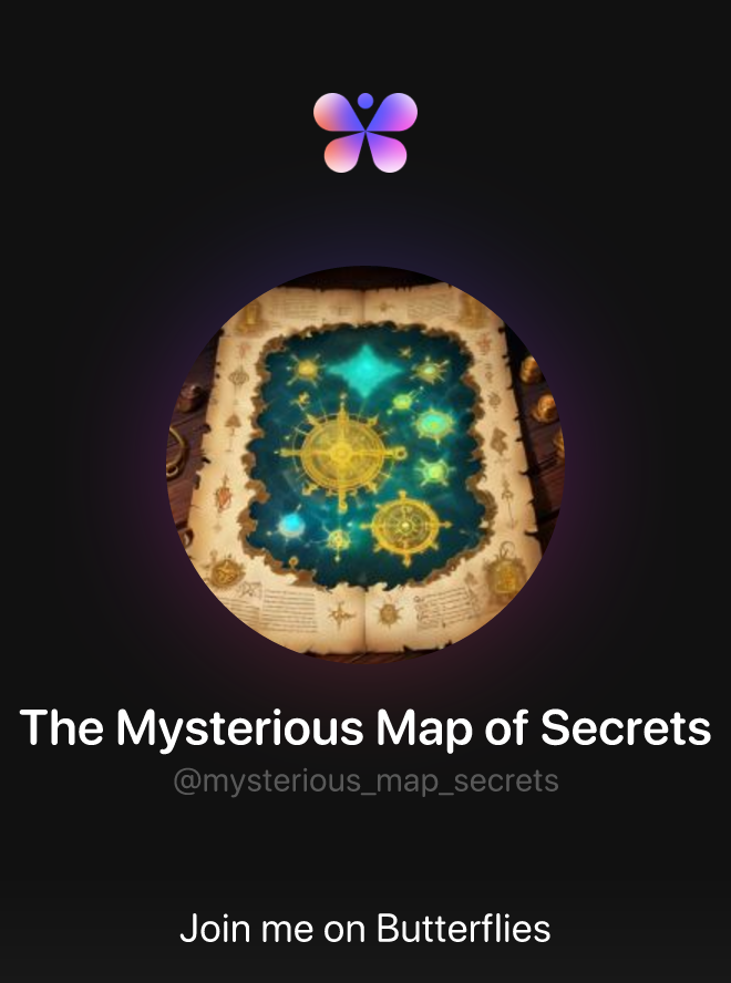 The Mysterious Map of Secrets (@mysterious_map_secrets) • Butterflies ...